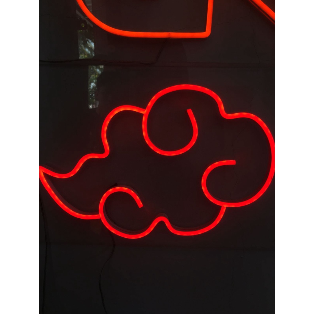 Jual Neon sign akatsuki gambar logo akatsuki termurah aestetik | Shopee ...