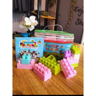 Jual Mainan Lego Blok Balok Ukuran Besar Kemasan Tas Isi 54 Pcs ...