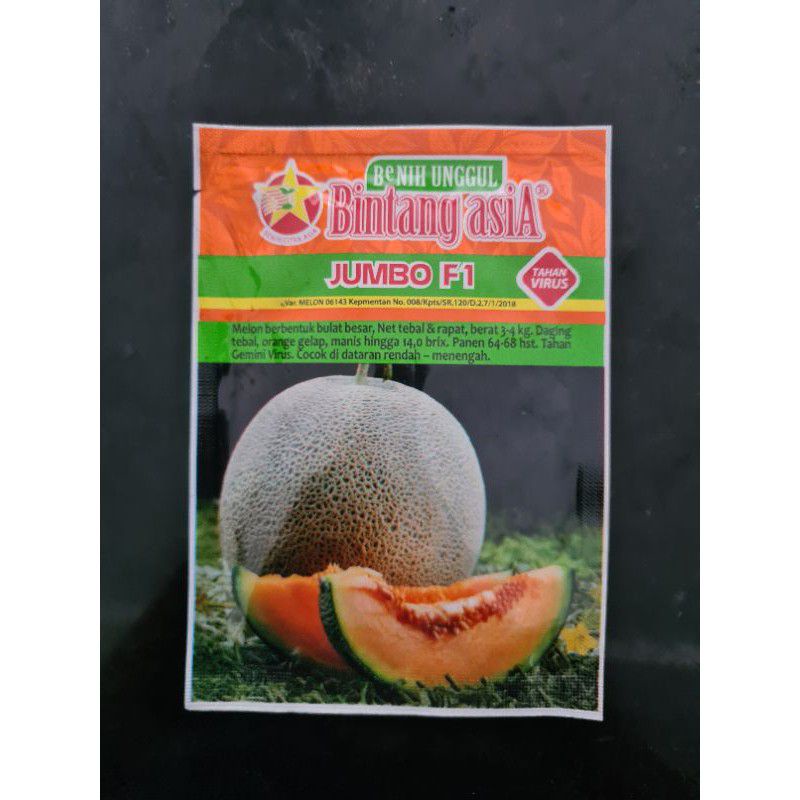 Jual Benih Melon Jumbo F1 Tahan Virus isi 20 gram | Shopee Indonesia Jual Benih Melon Jumbo F1 Tahan Virus isi 20 gram | Shopee Indonesia