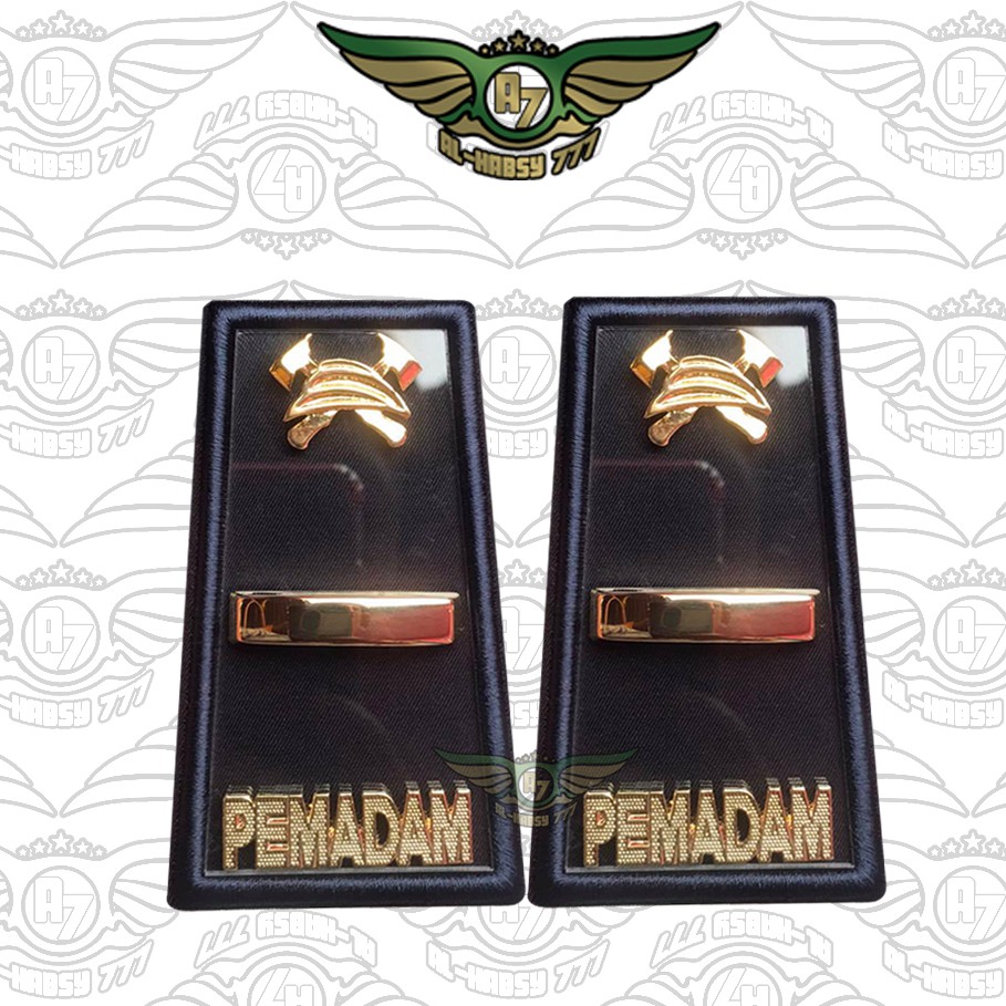 Jual PANGKAT DAMKAR GOL 3A EXCULISIVE ORIGINAL LOGAM PULL KUNINGAN ...