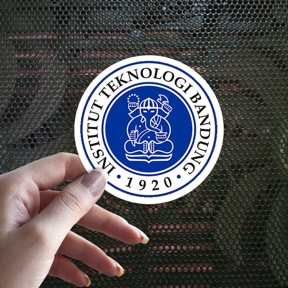 Jual Sticker Decal Vinyl Tahan Air Institut Teknologi Bandung ITB ...