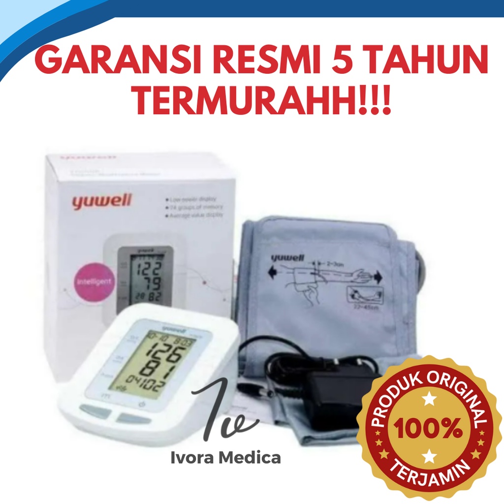 Jual GARANSI 5 TAHUN Tensimeter Yuwell YE 660B Digital | Shopee Indonesia