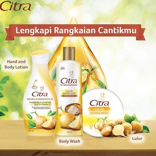 Jual yfb-92 Citra Hand Body Lotion Bengkoang Green Tea Natural Glowing ...