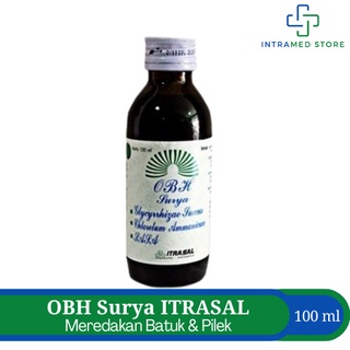 Jual OBH Itrasal Botol Kaca isi 100 ml - Untuk Meredakan Batuk dan ...
