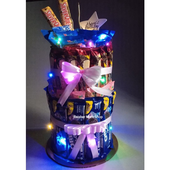Jual Tart Snack / Snack Tower (bisa custom) - Birthday ulang tahun anak ...