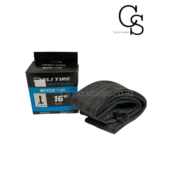 Jual Ban Dalam Sepeda BMX Fatbike Selis Listrik Ukuran 16 x 3.0 Swallow Deli Tire Pentil Lurus ...