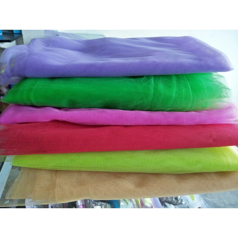 Jual KAIN TILE TULLE POLOS | Shopee Indonesia