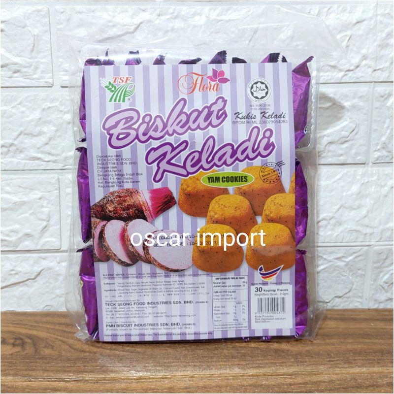 Jual Biskut Keladi Malaysia Tsf Yam Cookies isi 30 Keladi / Yam / Taro ...