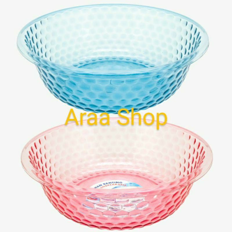 Jual GREEN LEAF Baskom Basin Dotto 5,5 Liter (8284) Bening Tahan ...