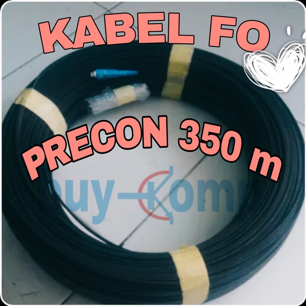 Jual KABEL PRECON FO 350 Meter - FIBER OPTIC CABLE 350 m | Shopee Indonesia