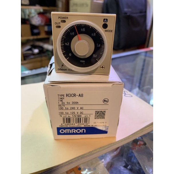 Jual TIMER OMRON H3CR A8 220v | Shopee Indonesia