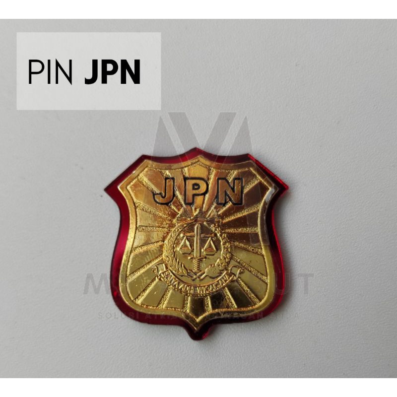 Jual Pin JPN Jaksa Pengacara Negara magnet paku | Shopee Indonesia