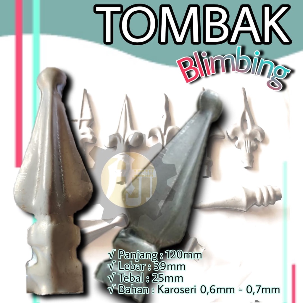 Jual TOMBAK PAGAR BESI PLAT MODEL BLIMBING MURAH | Shopee Indonesia