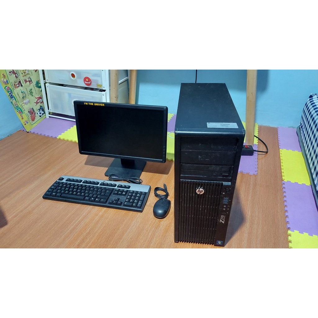 Jual Set Komputer Desktop HP Z220 Workstation Built Up | Shopee Indonesia