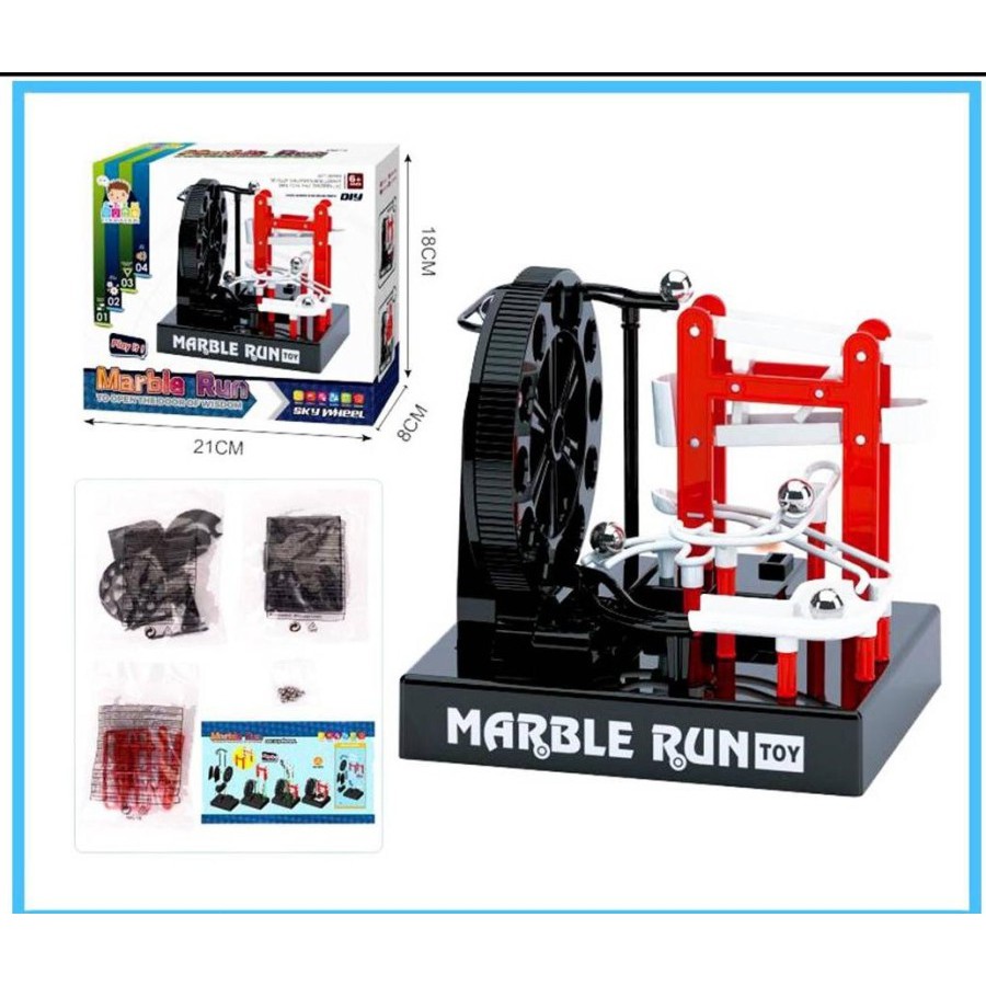 Jual Mainan Permainan Maenan Track Trek Jalur Seluncuran Kelereng ...