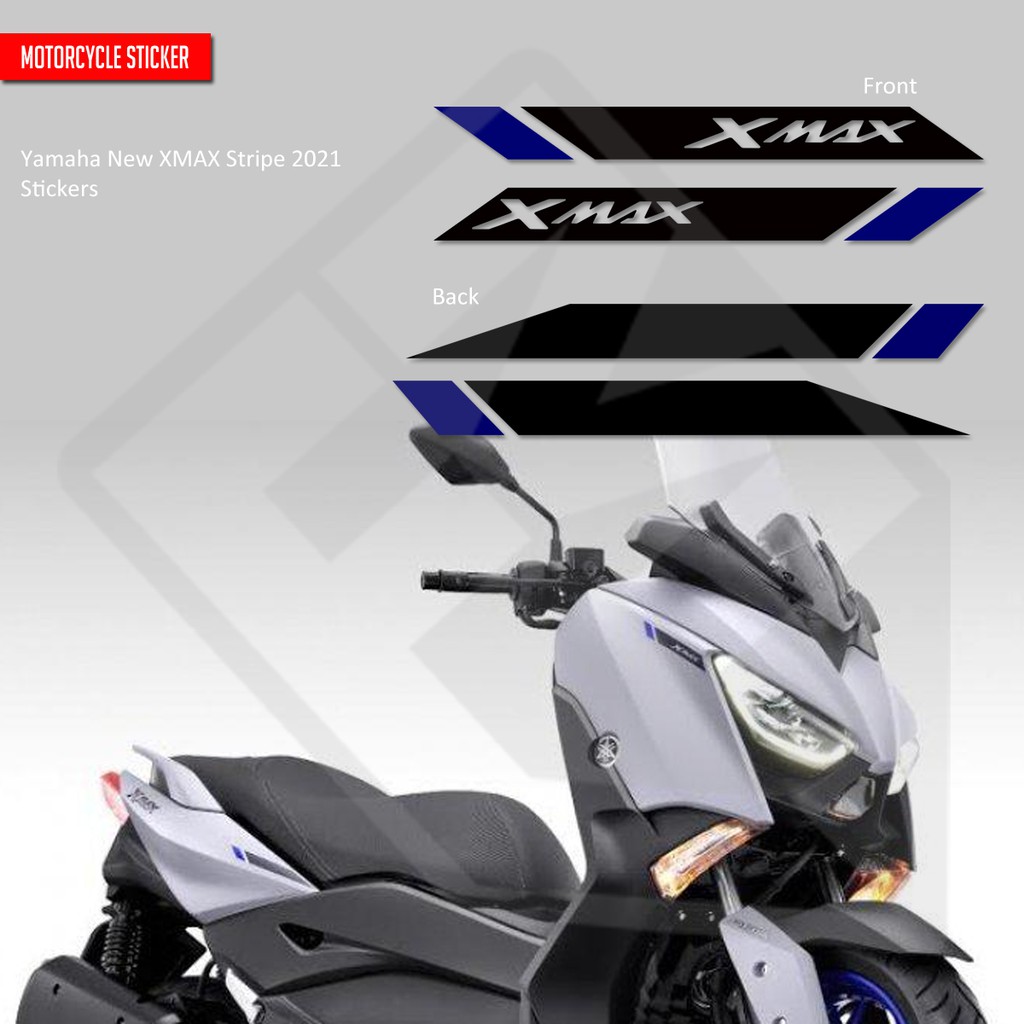 Jual Sticker Stripe Yamaha New XMAX 250 2021 Indonesia|Shopee Indonesia