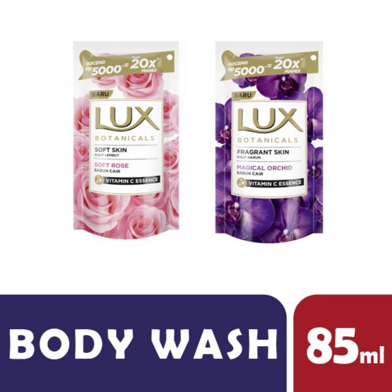 Jual Lux Sabun Mandi Cair Body Wash Soft Rose Magical Orchid 85ml ...