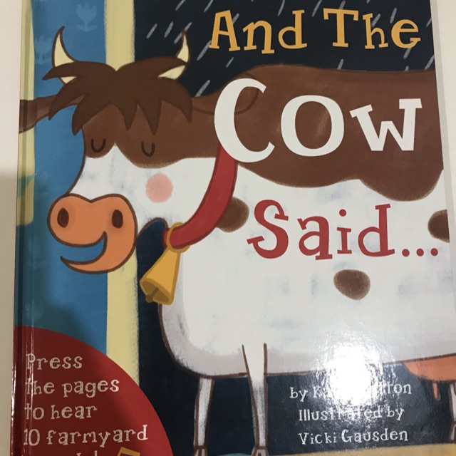 Jual Sound book and the cow said READY | Shopee Indonesia
