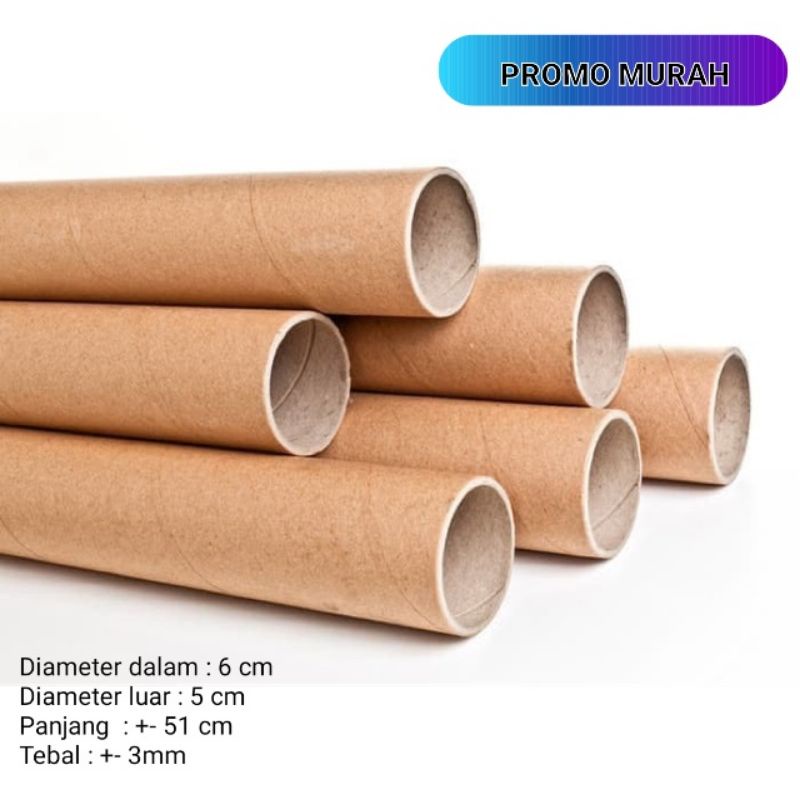 Jual PAPER CORE / PAPER TUBE / SELONGSONG PACKING / PACKING TABUNG ...
