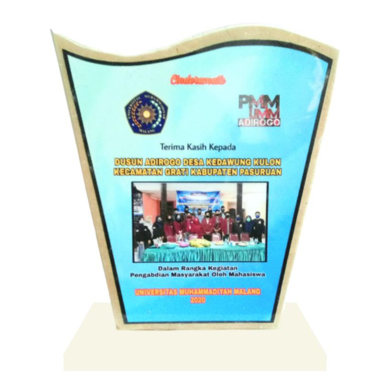 Jual Souvenir Cinderamata Vandel Plakat Marmer KKN,PKL,PPL,Dan Lain ...