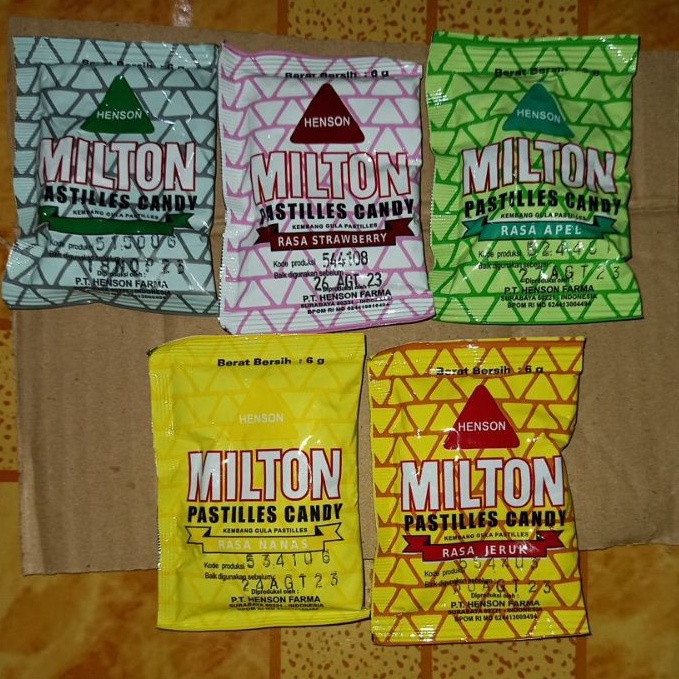 Jual Permen Milton kembang gula pastilles Candy Sachet | Shopee Indonesia