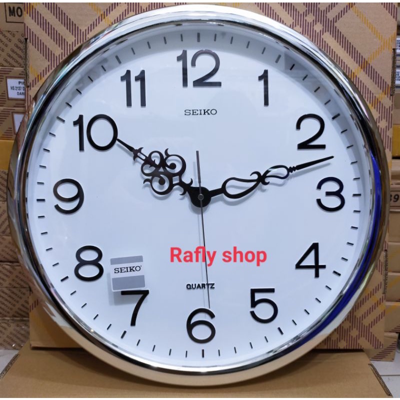 Jual jam dinding Seiko besar/jumbo 45cm | Shopee Indonesia