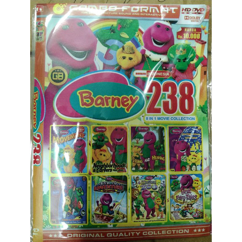 Jual KASET KOLEKSI KARTUN ANAK BARNEY 238 | Shopee Indonesia