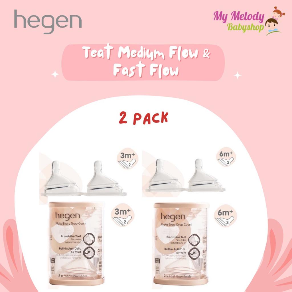 Jual Hegen Teat (Medium Flow dan Fast Flow, Thick Feed) | Shopee Indonesia