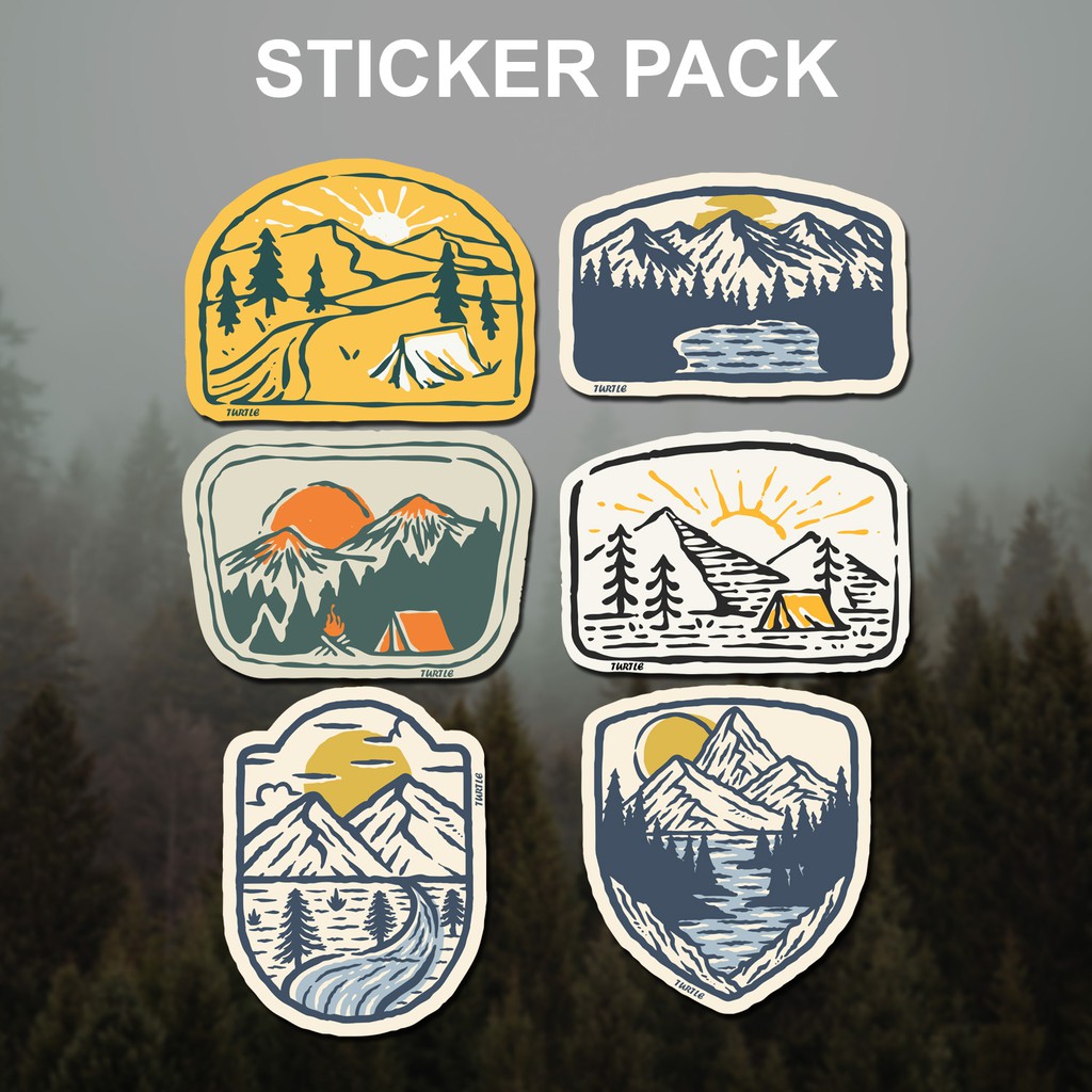 Jual Sticker Pack Turtle 001 | Shopee Indonesia