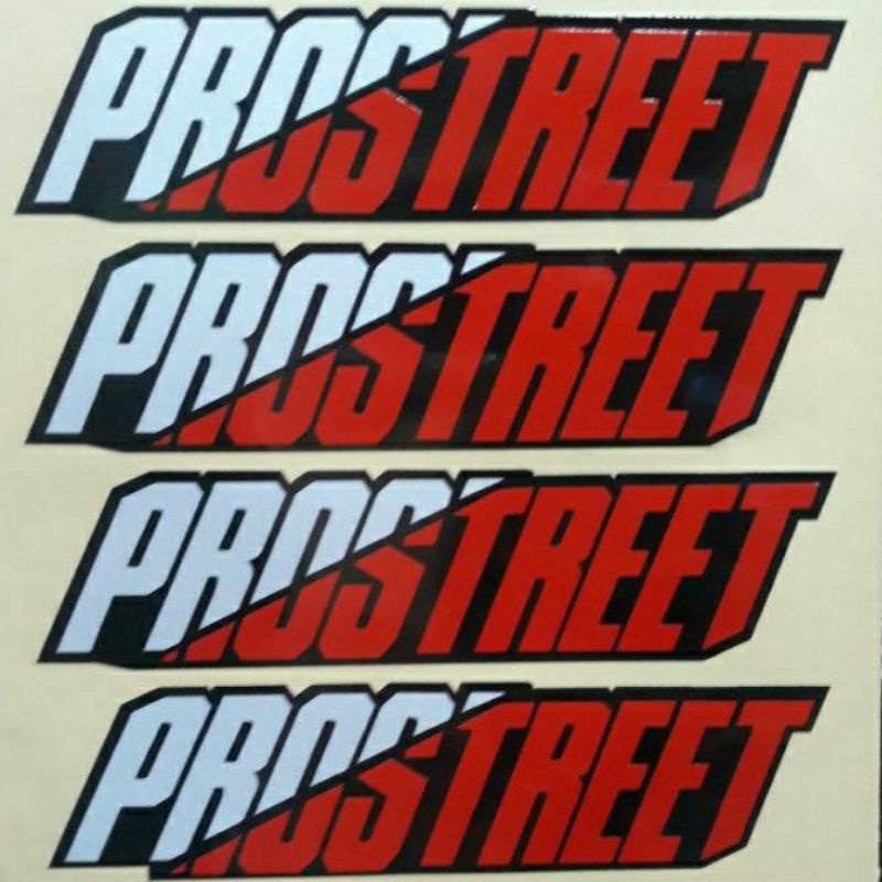 Jual Stiker PROSTREET /Stiker Tumpuk /Stiker Motor / Stiker Variasi ...