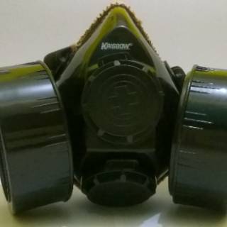 Jual Masker Respirator Double + filter gas "Krisbow" (masker moncong ...