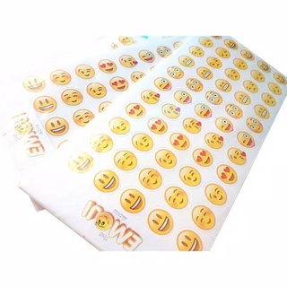 Jual Stiker Emoji Emoticon Sticker 1 set 3 lembar sticker | Shopee ...