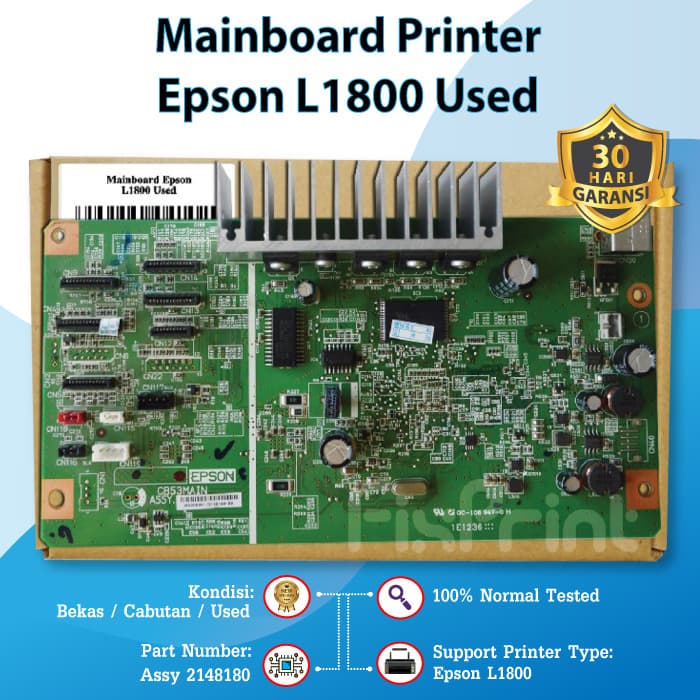 Jual Mainboard Printer Epson L1800 Logic Board Motherboard Prnter L ...