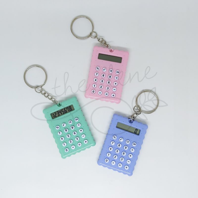 Jual Kalkulator Mini | Kalkulator Gantungan Kunci | Kalkulator Kecil ...