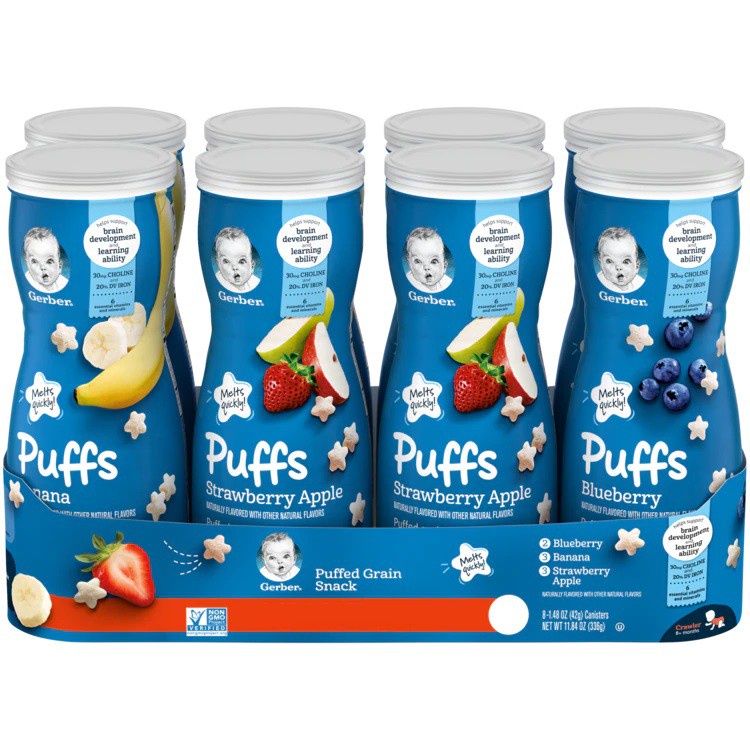 Jual Gerber Puff 42gr (GERBER GRADUATES PUFF) | Shopee Indonesia