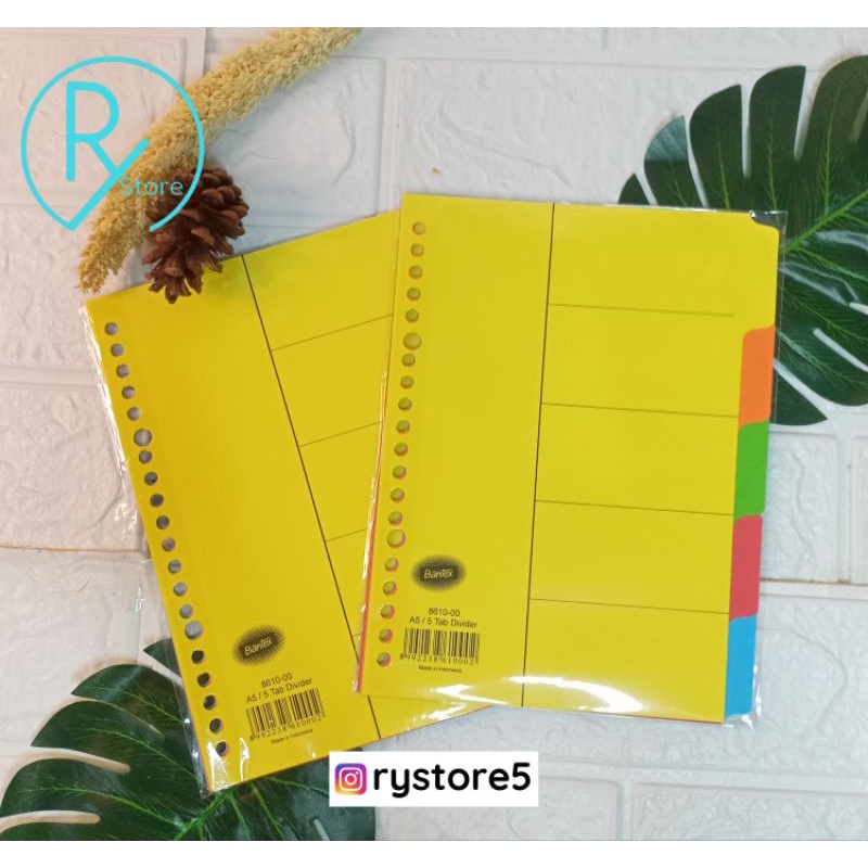 Jual PEMBATAS BINDER WARNA A5 BANTEX | Shopee Indonesia