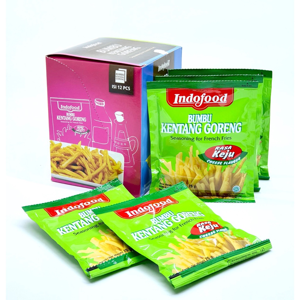 Jual Indofood Bumbu Kentang Goreng Rasa Keju Indonesia|Shopee Indonesia