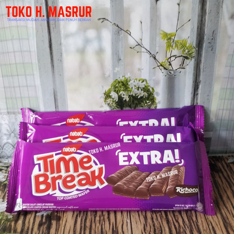Jual Wafer Nabati Time Break Ekstra 48gr | Shopee Indonesia