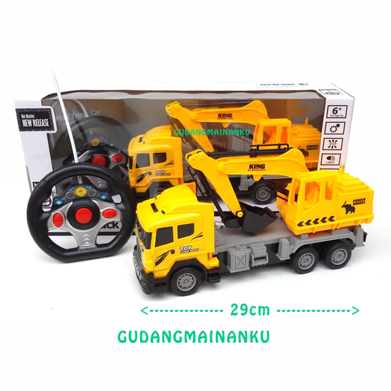 Jual Mobil RC Remote Control Truk Excavator | Shopee Indonesia