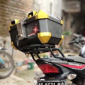 Jual Top Box Pannier Alumunium 15 liter & 10 liter | Shopee Indonesia