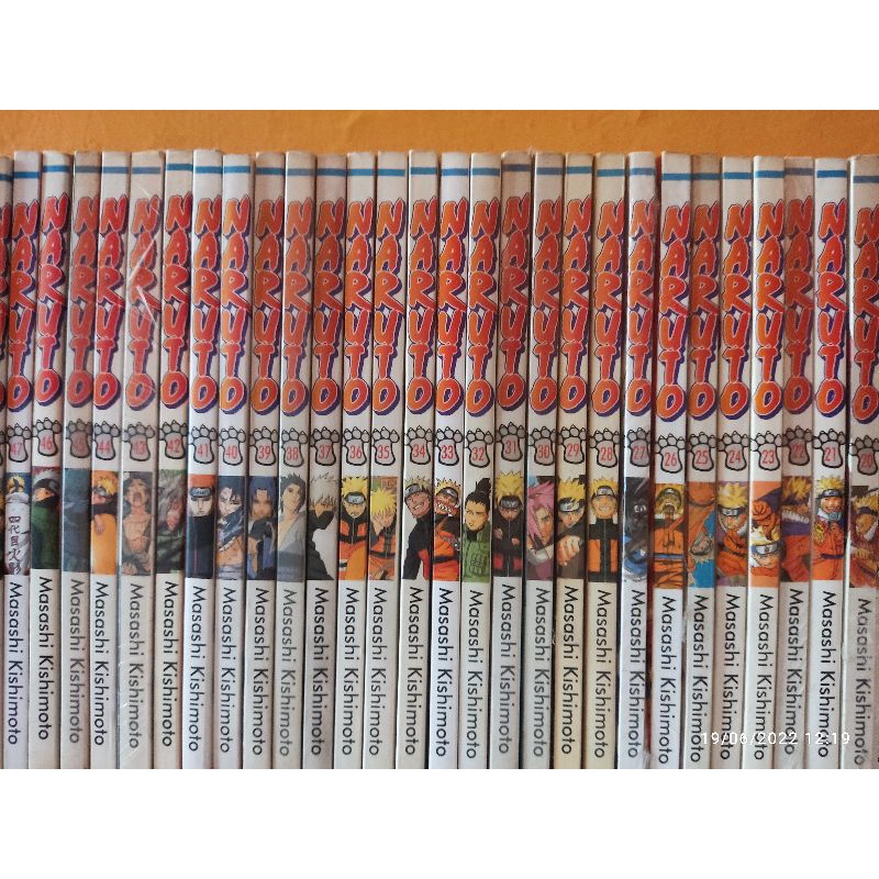 Jual Komik Naruto Fullset Volume 1-72 Bekas Koleksi Kondisi Mulus Original Indonesia|Shopee ...