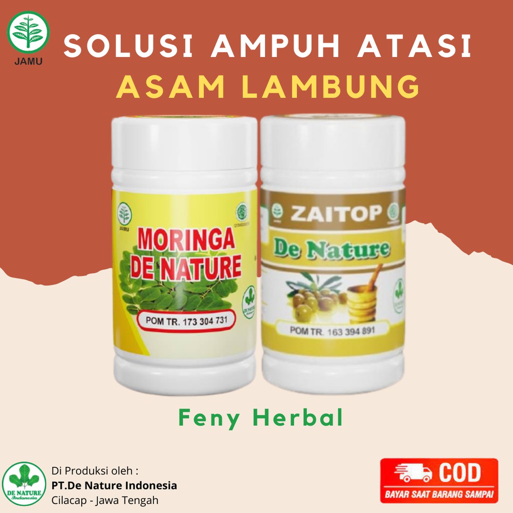 Jual Kapsul Moringa Zaitop Obat Asam Lambung Nyeri Lambung Maag Mah ...