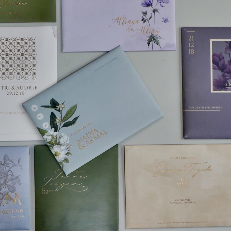 Paket Sample Undangan Pernikahan / Wedding Invitation | Shopee Indonesia