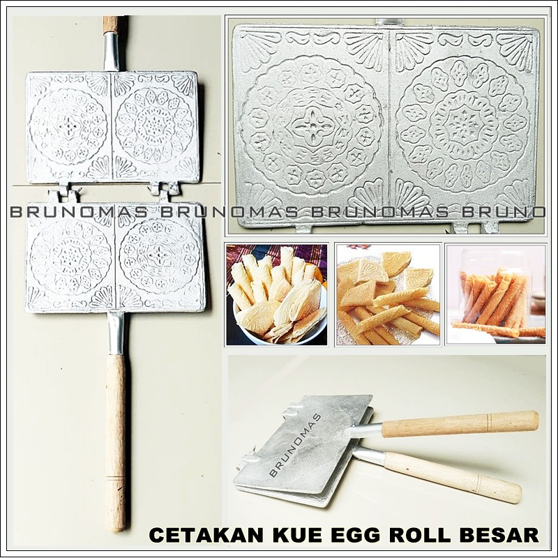 Jual JPB - Cetakan Kue Egg Roll/Jepit/Semprong/Opak Gambir Besar ...