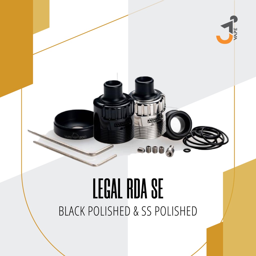 Jual LEGAL RDA SE 24MM AUTHENTIC BY LEGALMODS X VAPEZOO X DEESAN ...