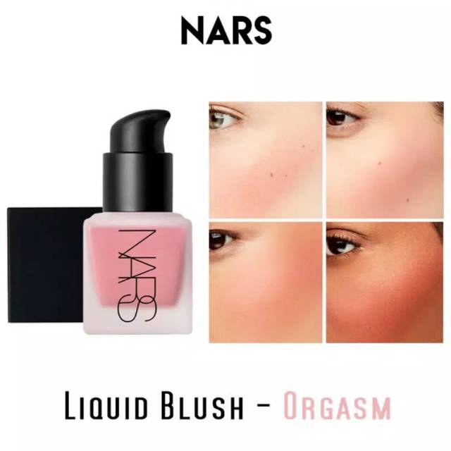 Jual Nars Liquid Blush - Orgasm Share 1.2ml dan 3 ml Indonesia|Shopee Indonesia