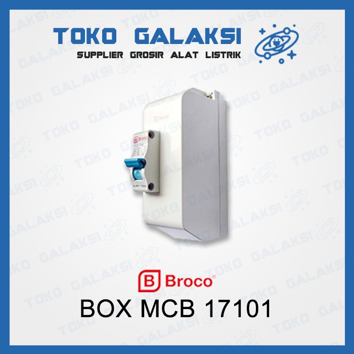 Jual Broco 17101 Box MCB 1 Group Opbow | Shopee Indonesia