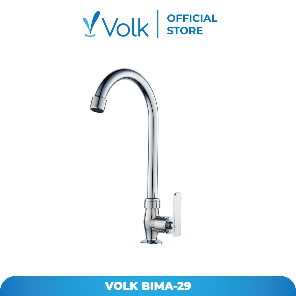 Jual Volk Bima-29 Kran Air Cuci Piring Deck Babet / Deck Sink Tap Zinc ...