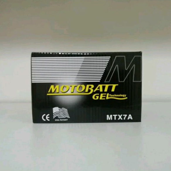 Jual Aki / Accu Motor Kawasaki Ninja 250 Karbu, Bajaj Pulsar NS200 MTX7A Motobatt Aki Kering Gel ...