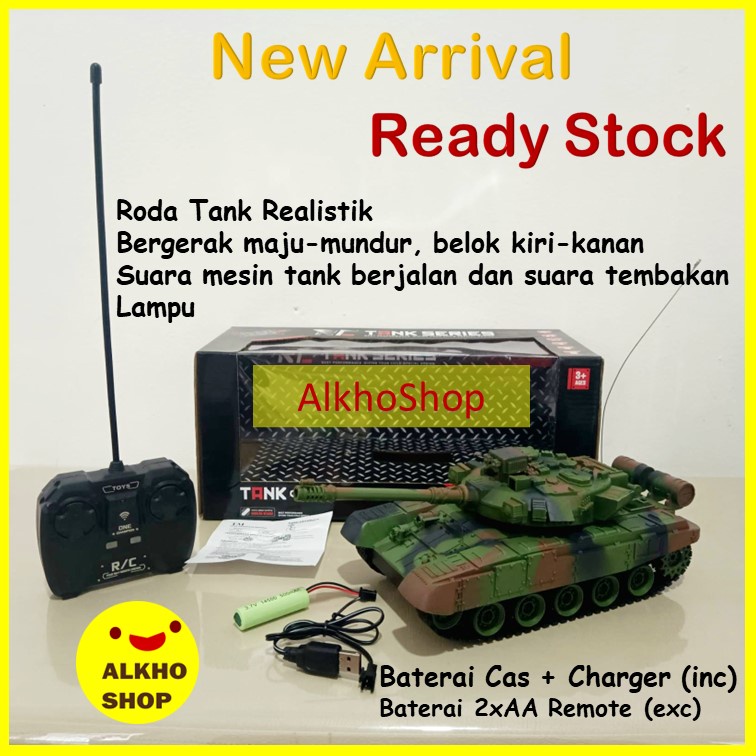 Jual Mainan RC Remote Control War Tank Besar Army Militer Mobil Perang | Shopee Indonesia